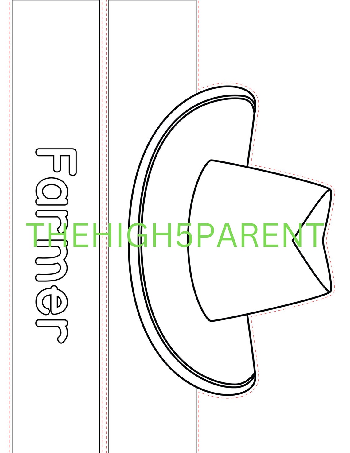 Community Helpers. Arts and Crafts Hat Templates. Extension Activity ...