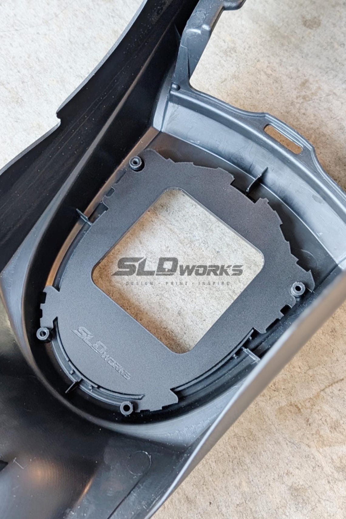 2009 -2013 Honda Fit GE8 Shift Boot Delete Plate - Custom - Matte Black ...