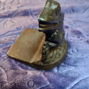Cast Iron Frog Doorstopper - Etsy