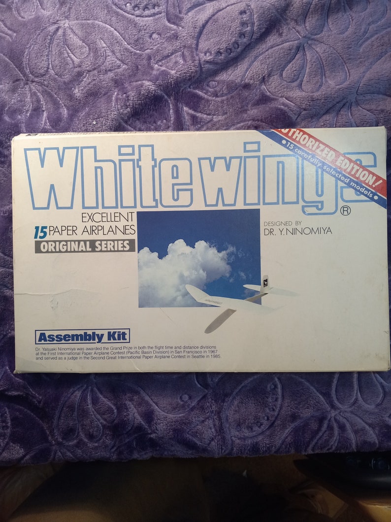 Whitewings Paper Airplane Models (vintage) - Etsy