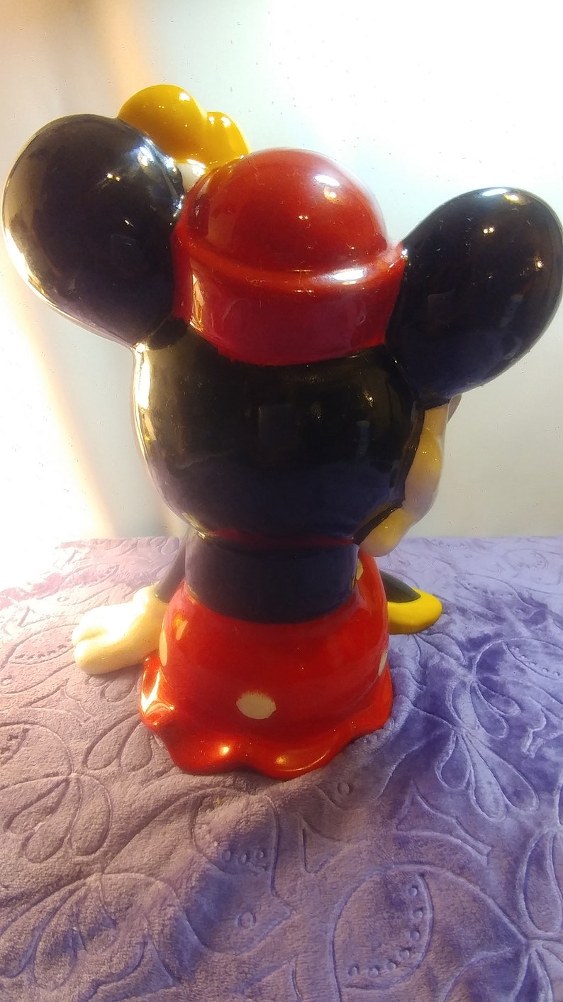 Minnie Mouse Cookie Jar - Etsy