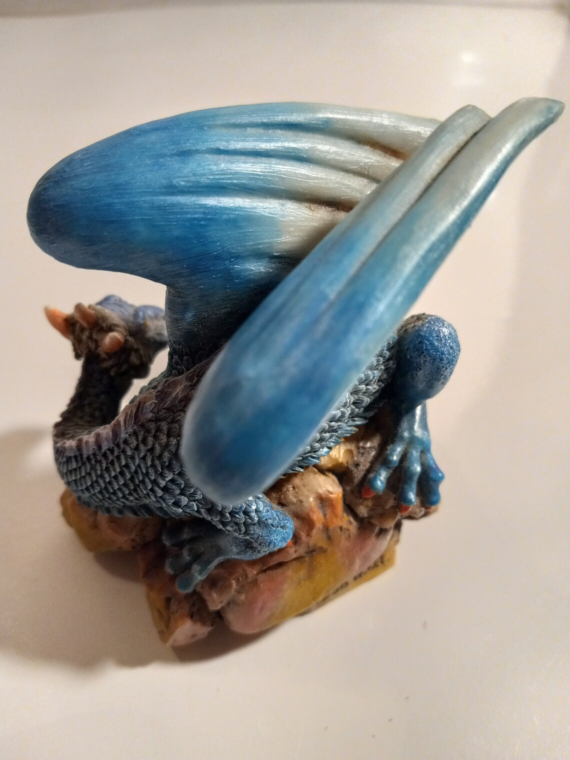 Blue Winged Dragon - Etsy