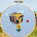 Minecraft Honey Bee Cross Stitch Pattern - Etsy