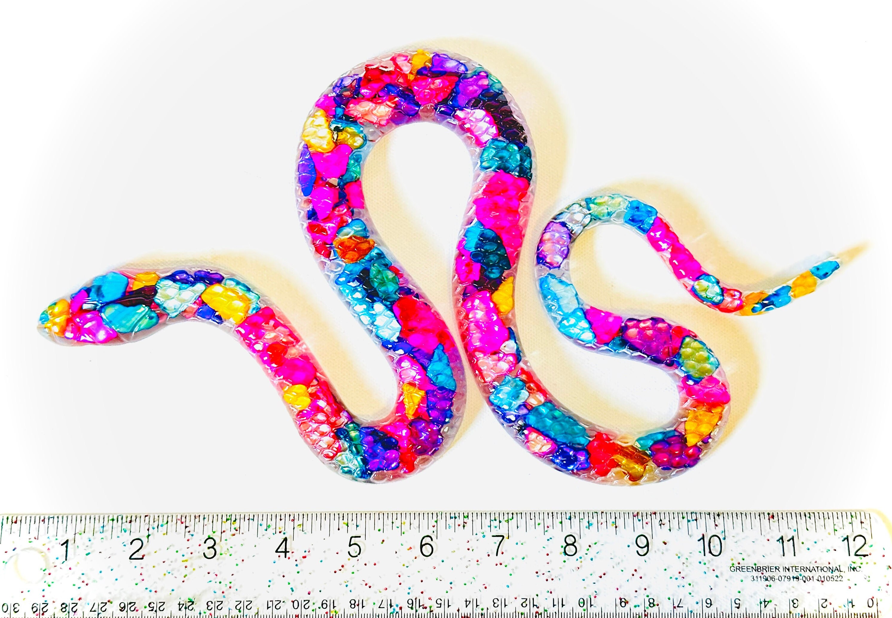 Mosaic Snake Colorful Wall Hanging or Decorative Display handmade ...