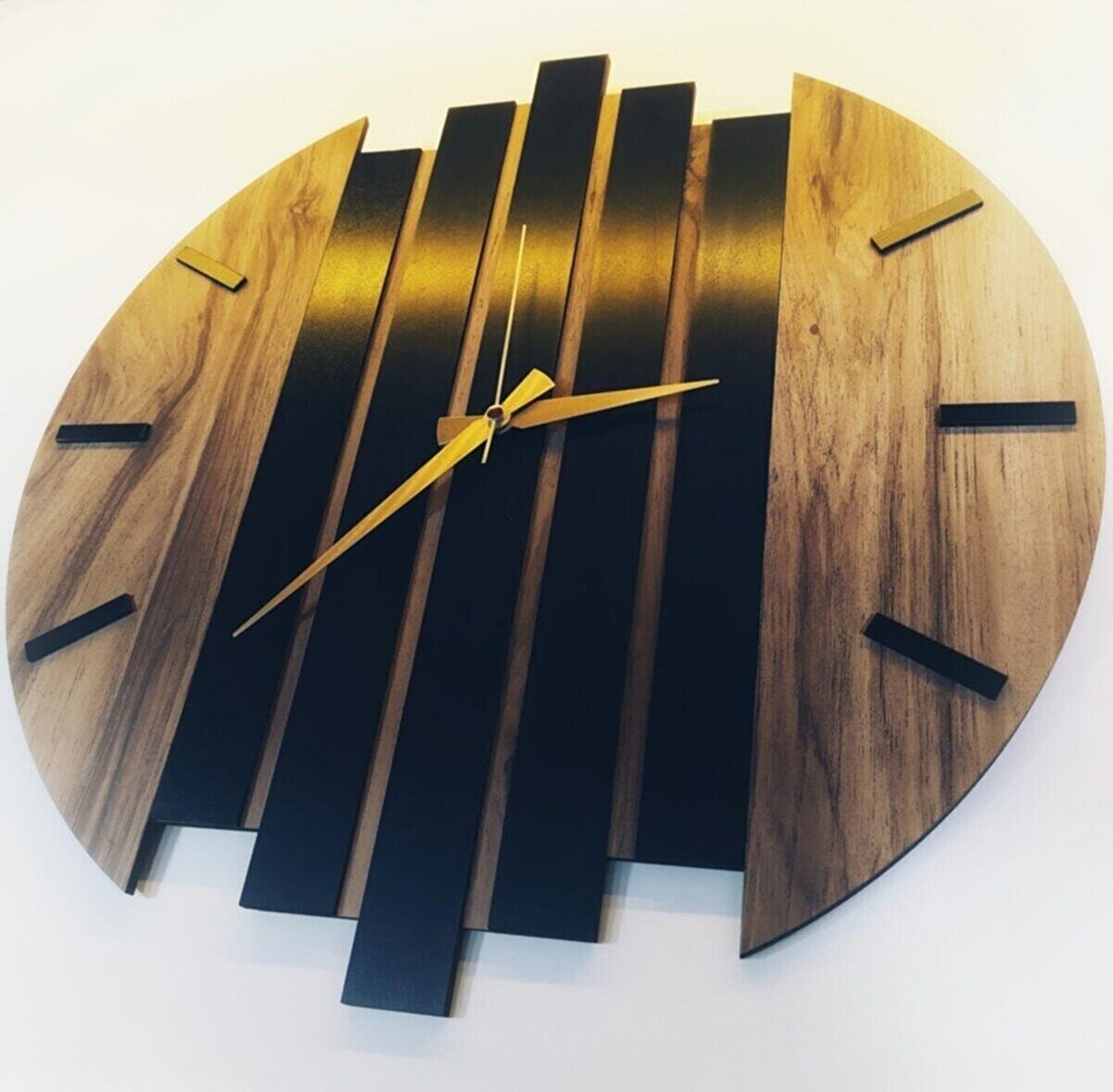 Wooden Clock , Wall Clock , Wall Decor , Home Decor, Best Seller New ...