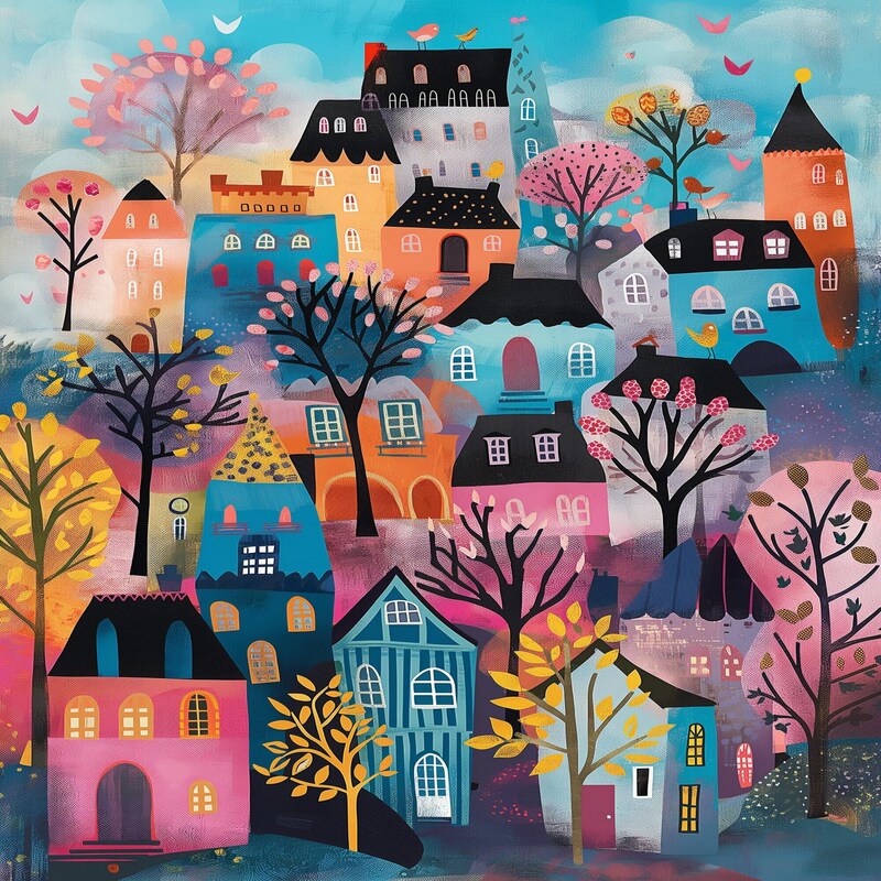 Nostalgic Houses - Etsy