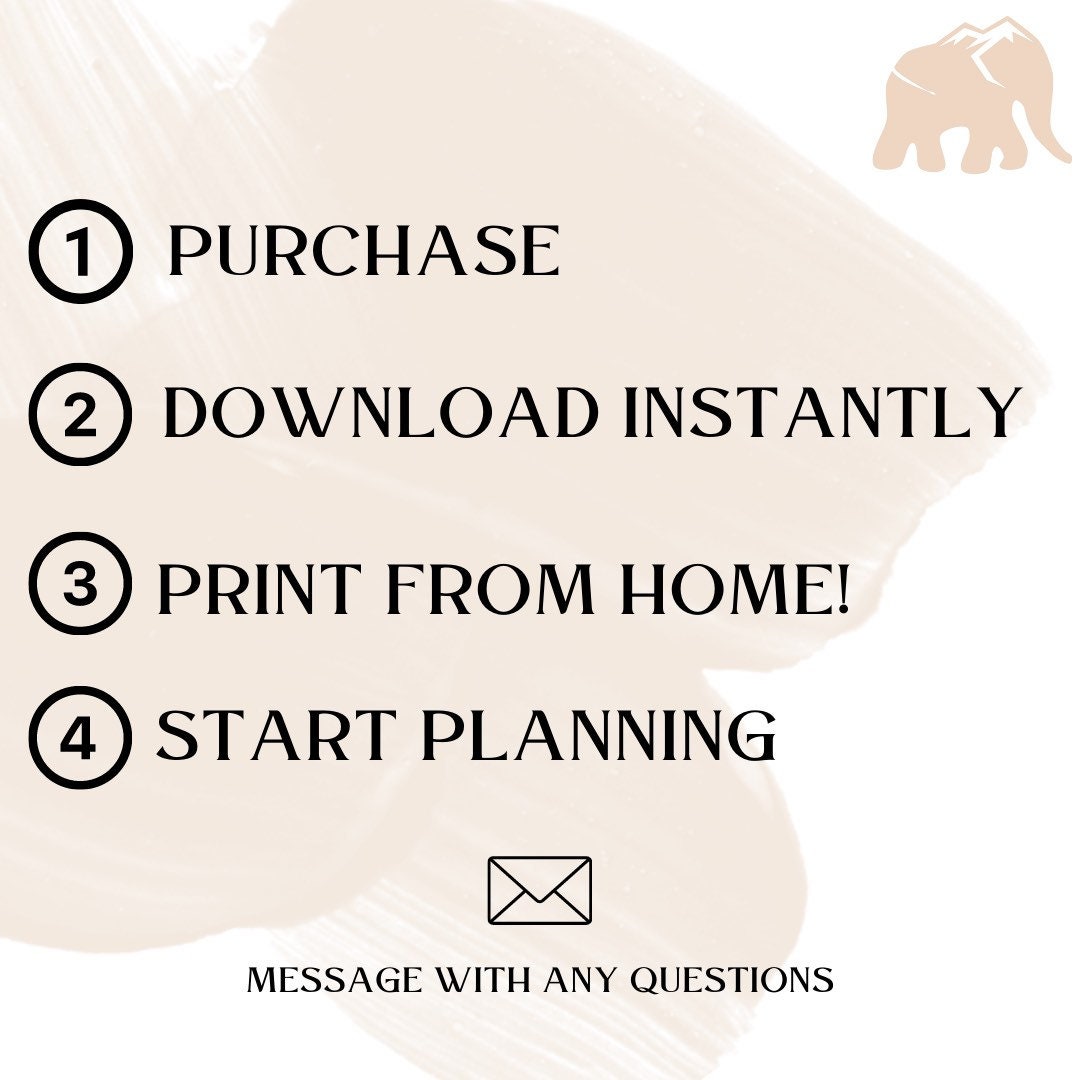 Letter Size Notes Page Printable Planner Insert Personal Size Inserts ...