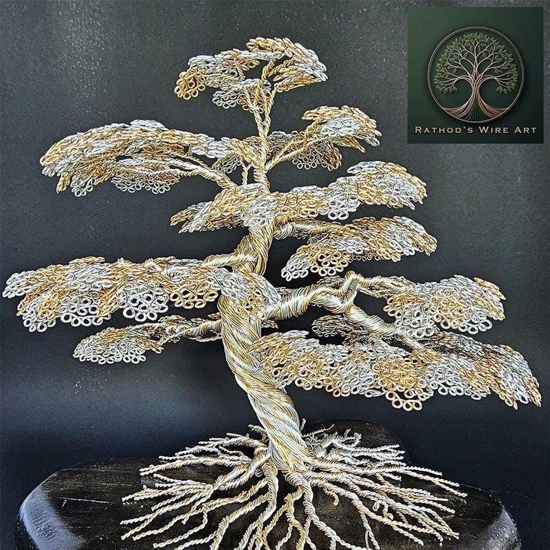 Wire Tree Sculpture - Etsy