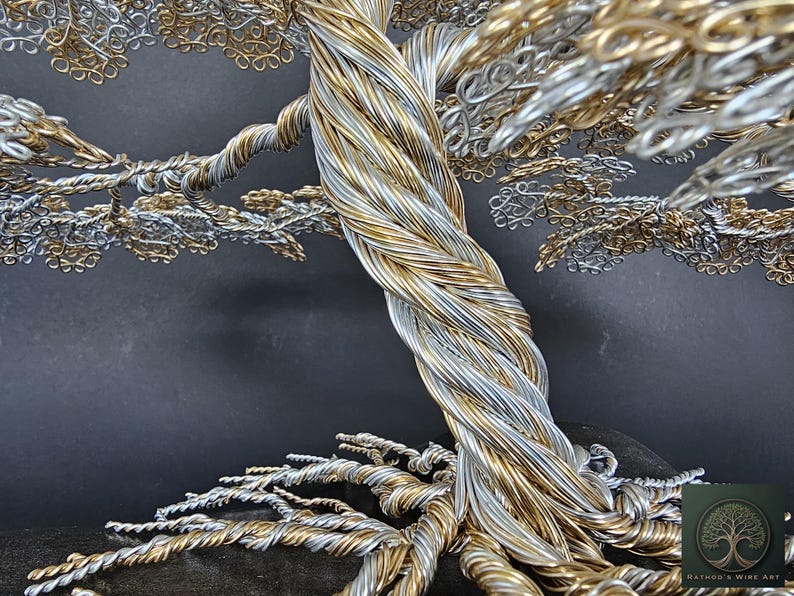Handmade Wire Tree Sculpture: Artful Home Decor - Etsy