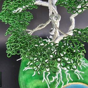 Whimsical Large Wire Tree Sculpture / Unique Handcrafted Wire Tree Art ...