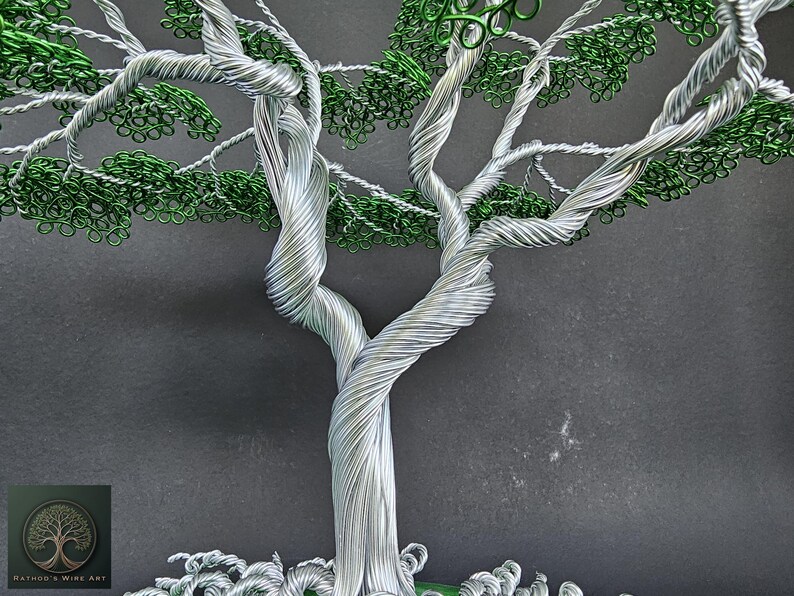 Whimsical Large Wire Tree Sculpture / Unique Handcrafted Wire Tree Art ...