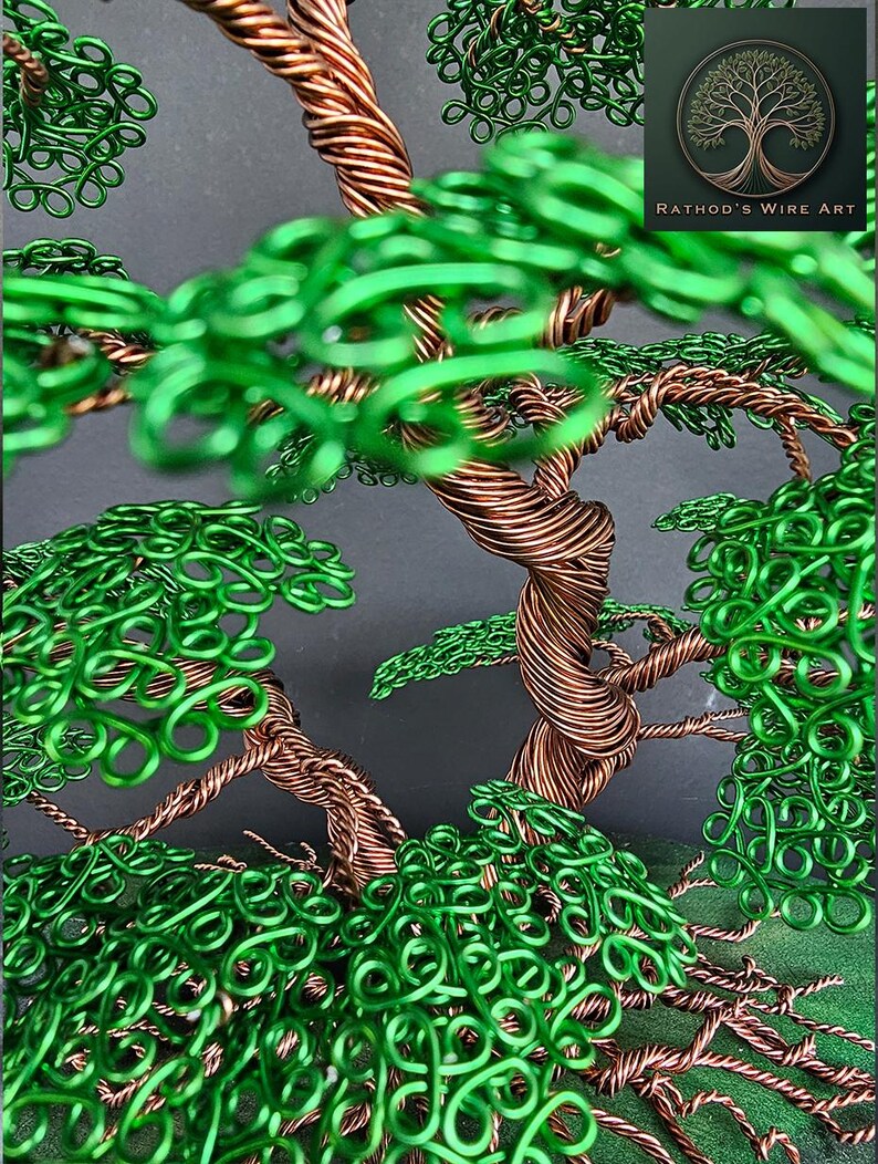Handcrafted Wire Tree Sculpture - Unique Home Decor - Etsy