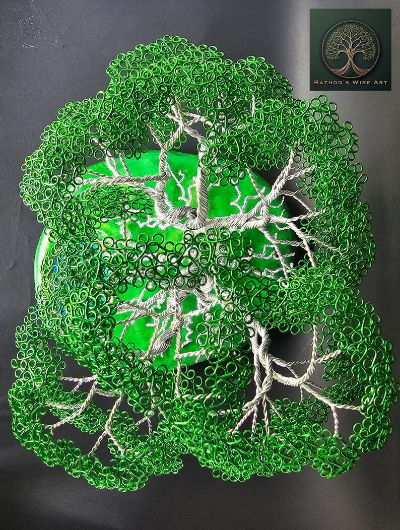 Whimsical Large Wire Tree Sculpture / Unique Handcrafted Wire Tree Art ...