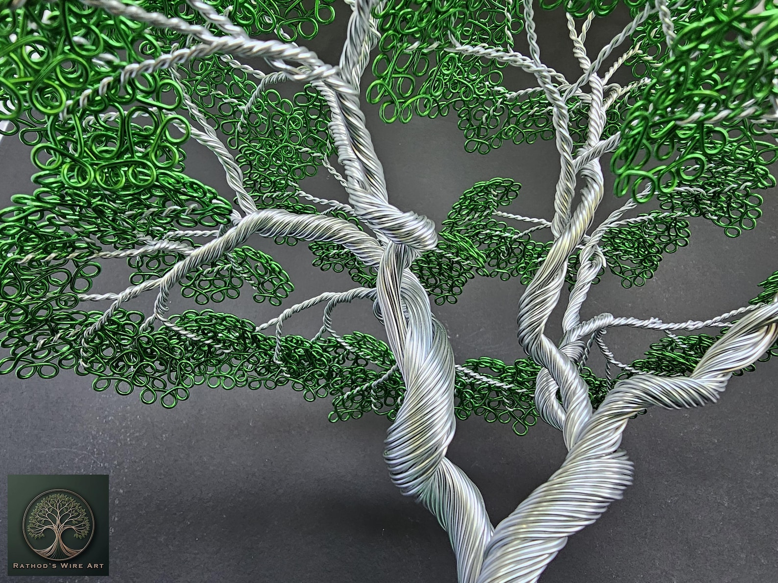 Whimsical Large Wire Tree Sculpture / Unique Handcrafted Wire Tree Art ...