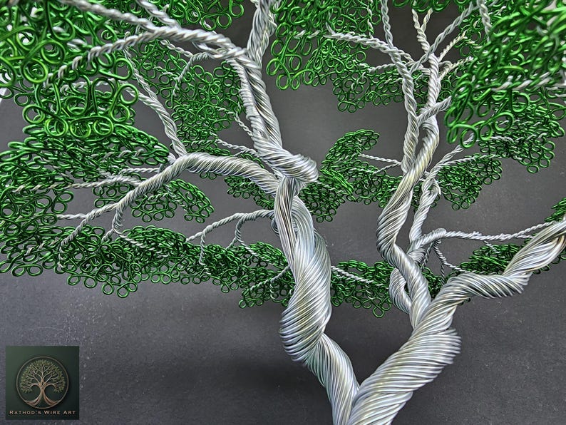 Whimsical Large Wire Tree Sculpture / Unique Handcrafted Wire Tree Art ...