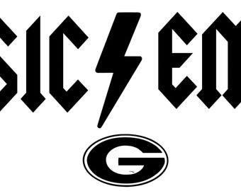 Sic Em Dawgs Svg - Etsy UK