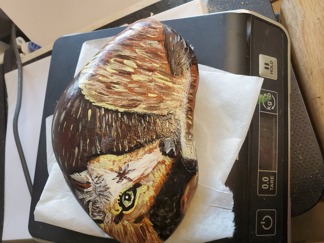 3 # Horse Foal Painted River Rock Artist Signed Equine Collectors Pet ...