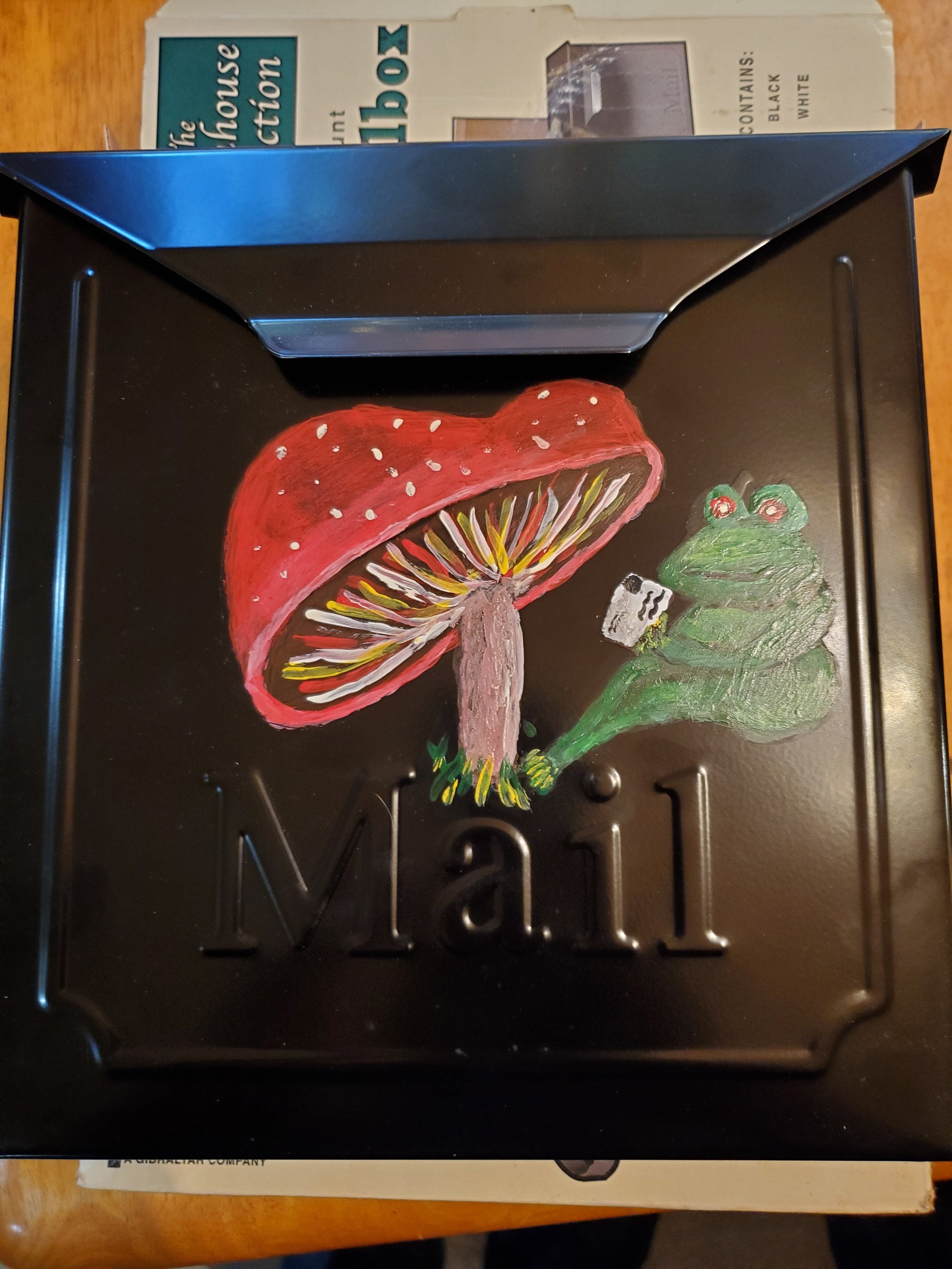 New Solar Group Metal Mailbox USPS Townhouse Collection House Mount ...