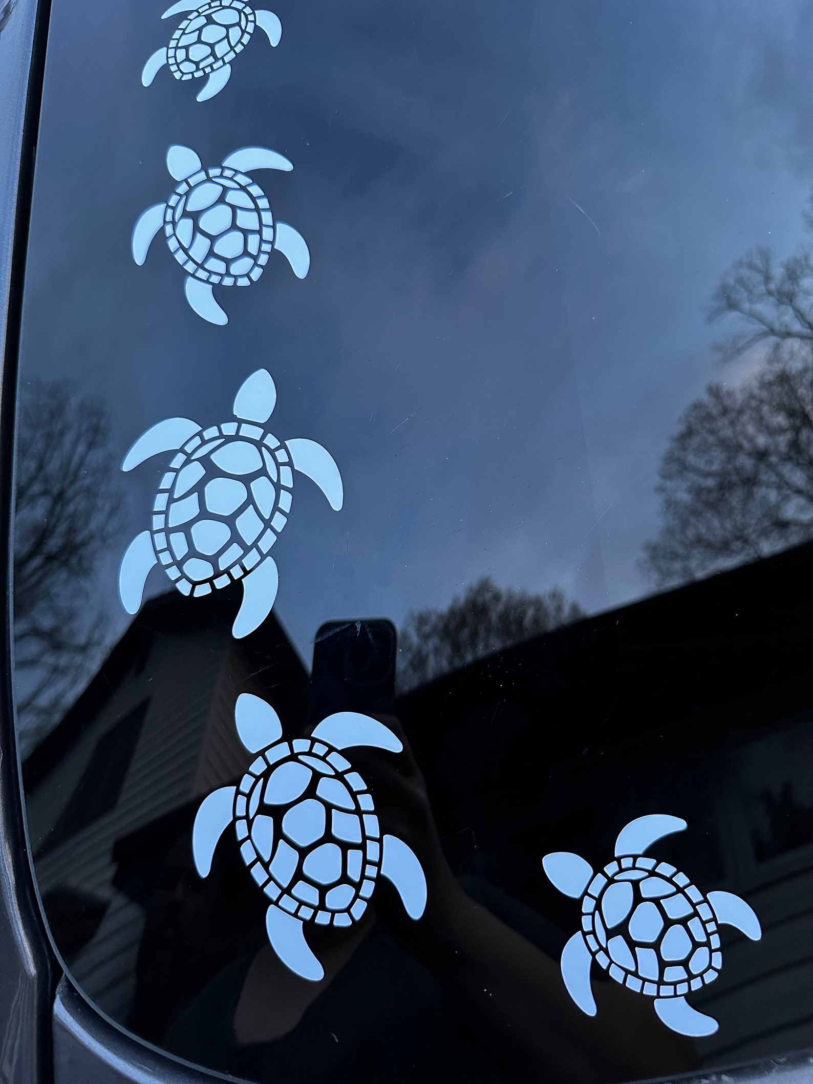 Turtle Decals Pack of 9 || Car Decal || Laptop Decal || Tumbler Decal ...