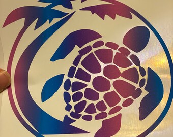 Salt Life Turtle Decal - Etsy