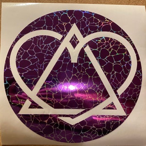 Adoption Decal Adoption Sticker Adoptive Triangle Adoption - Etsy