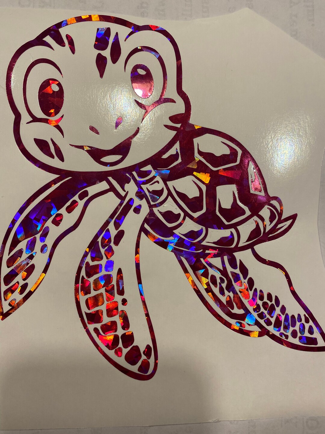 Turtle Decal Sticker | Beach Life | Salt Ocean Life | Car Decal ...