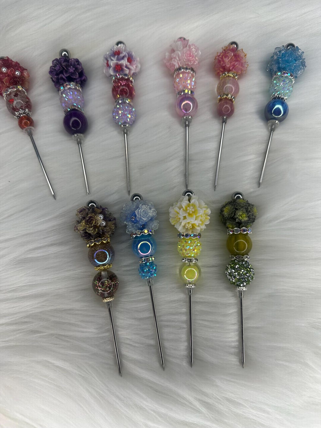 Beaded Pokey Craft Tool for Snow Globe Making- 4 Inch Short Pokey Tool ...