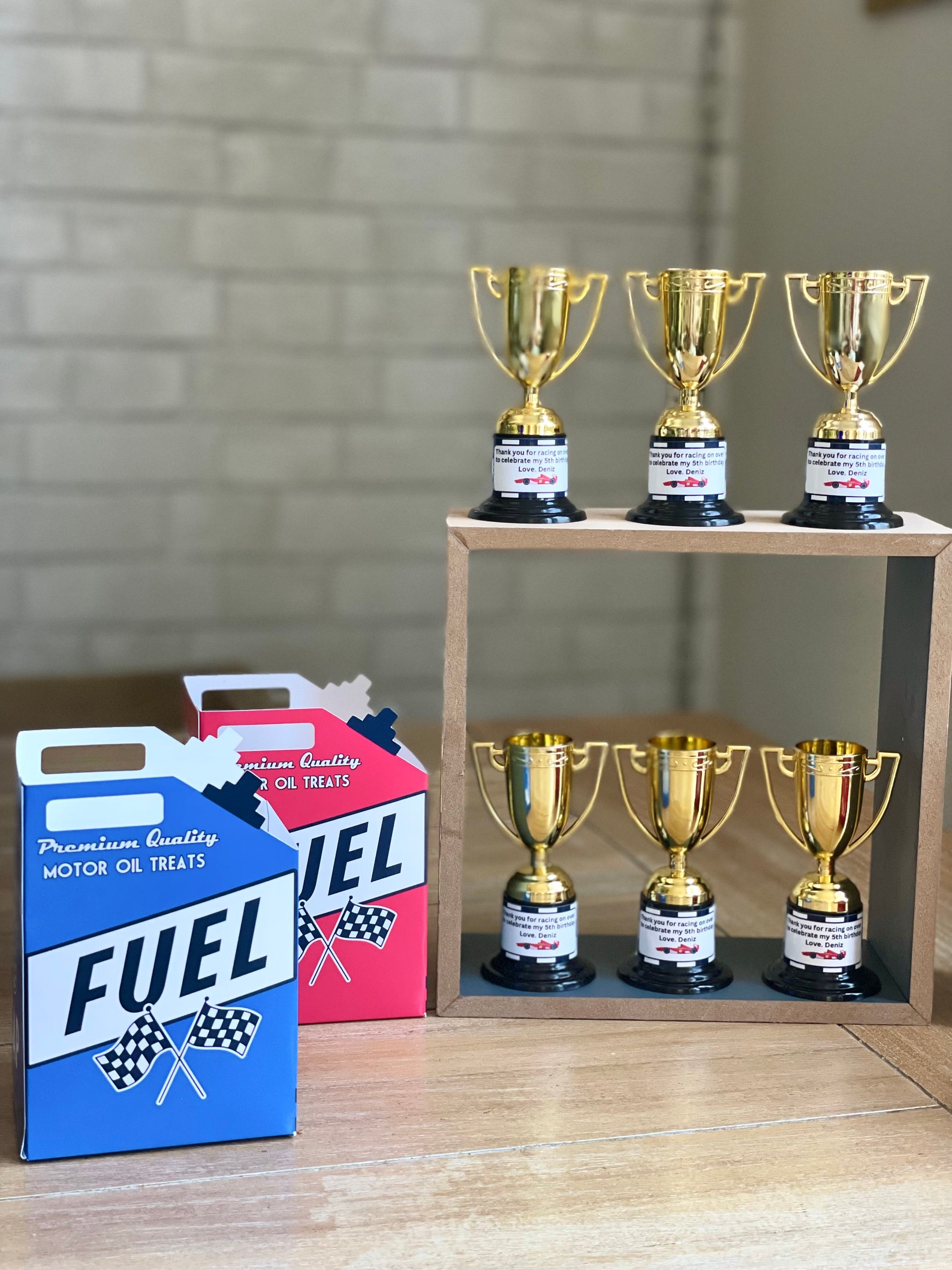 Race Car Birthday Party Favors - Two Fast Birthday Decorations- Race ...