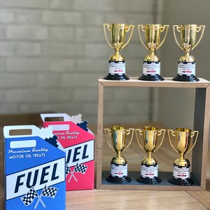 Race Car Birthday Party Favors - Fast One Birthday- Two Fast - 2 Fast ...