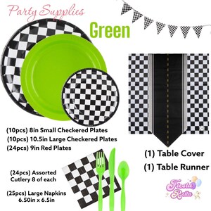 Race Car Birthday Supplies - Vintage Race Car Birthday Decorations ...