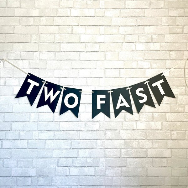 Two Fast Sign - Etsy