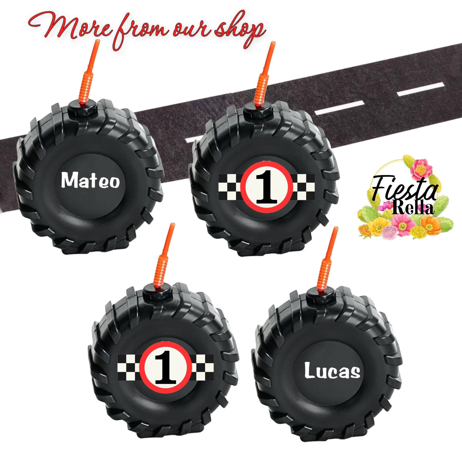 2 Inflatable Tires car Birthday Tire Decorations car - Etsy