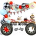 2 Inflatable Tires -car Birthday Tire Decorations -car Birthday Tire ...