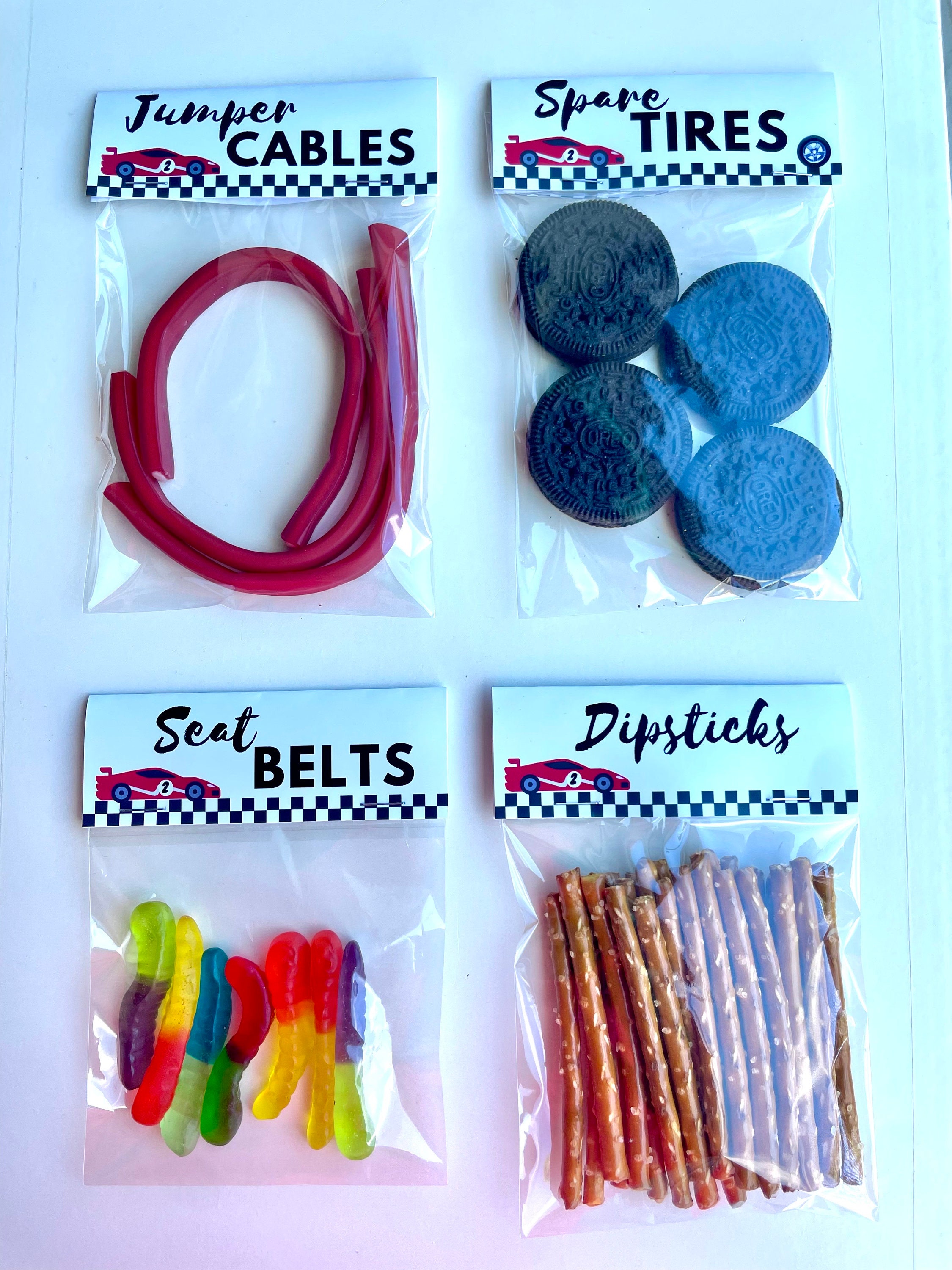 Race Car Birthday Party Favors - Fast One Birthday- Two Fast - 2 Fast ...