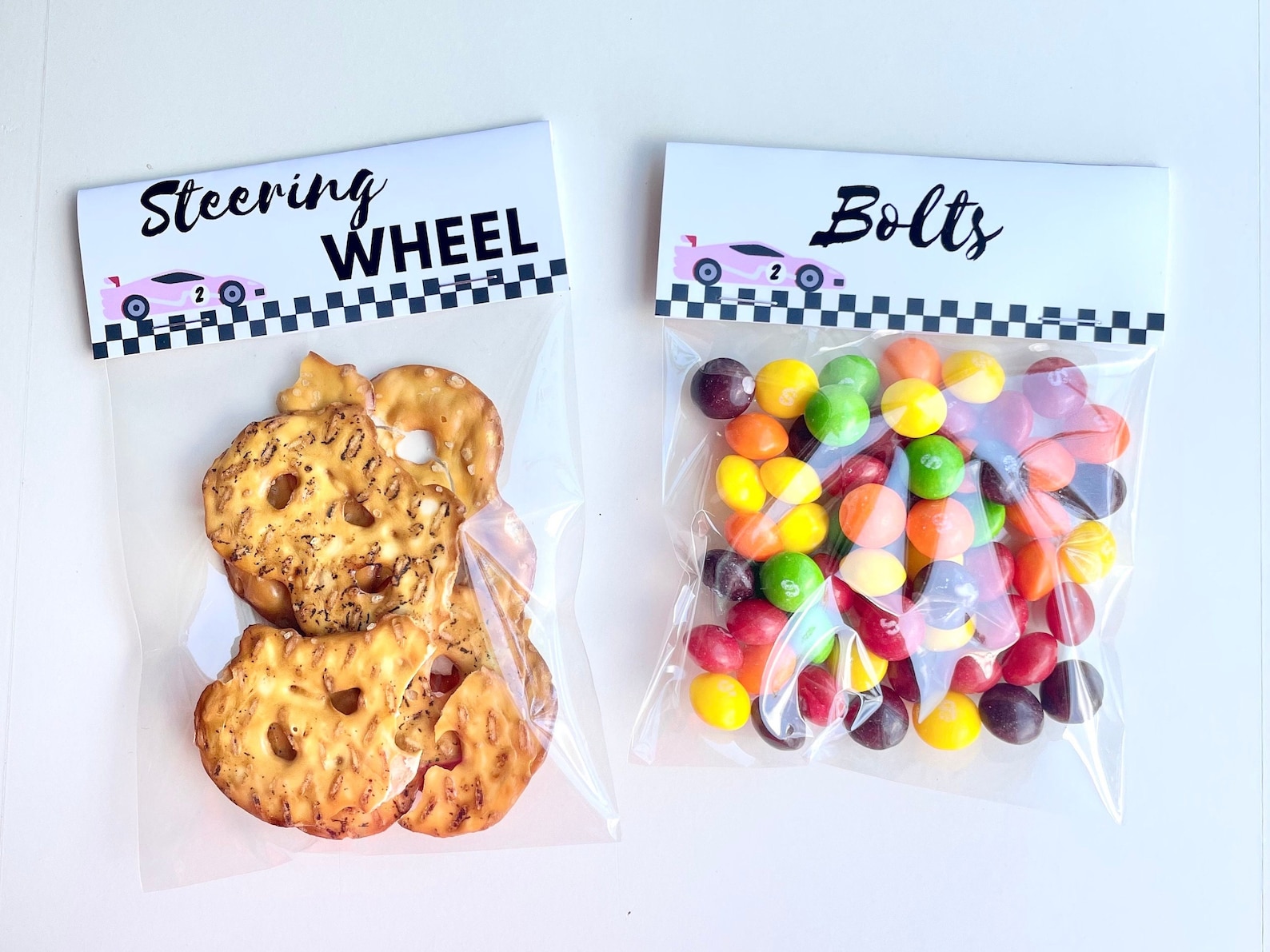 Girl Race Car Birthday Party Favors - Girl Fast One Birthday- Two Fast ...