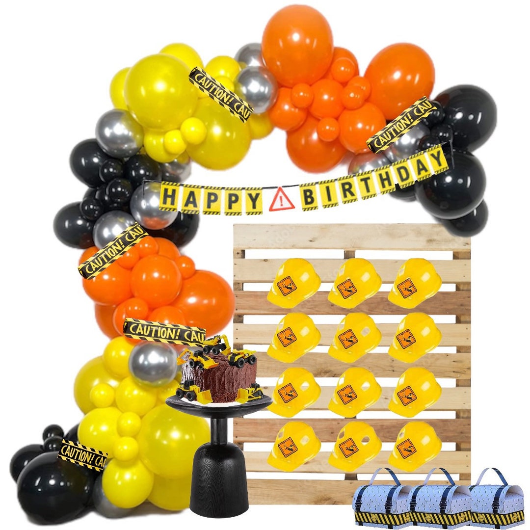 Construction Birthday Party - Construction Birthday Party Decorations ...