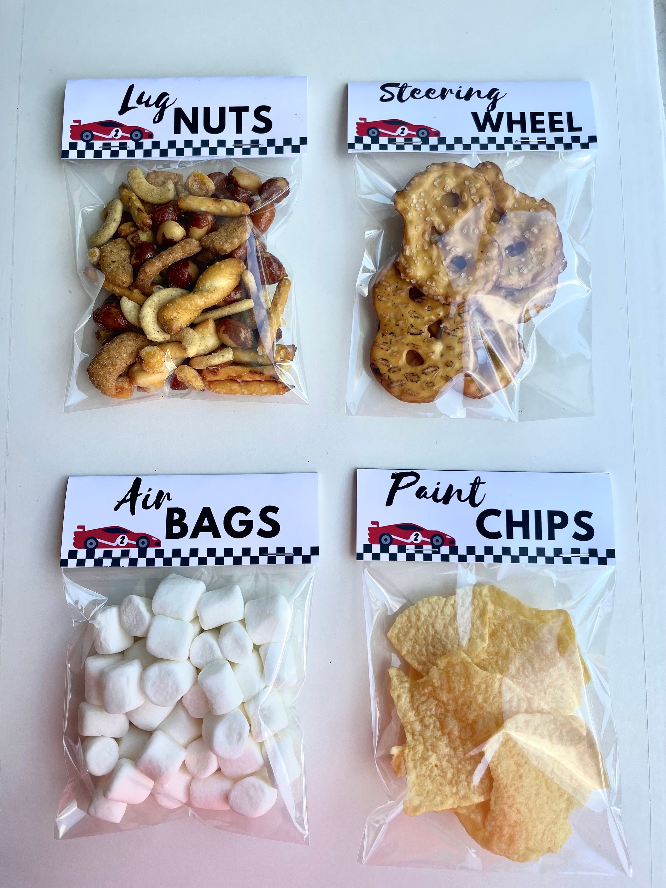 Race Car Birthday Party Favors - Fast One Birthday- Two Fast - 2 Fast ...