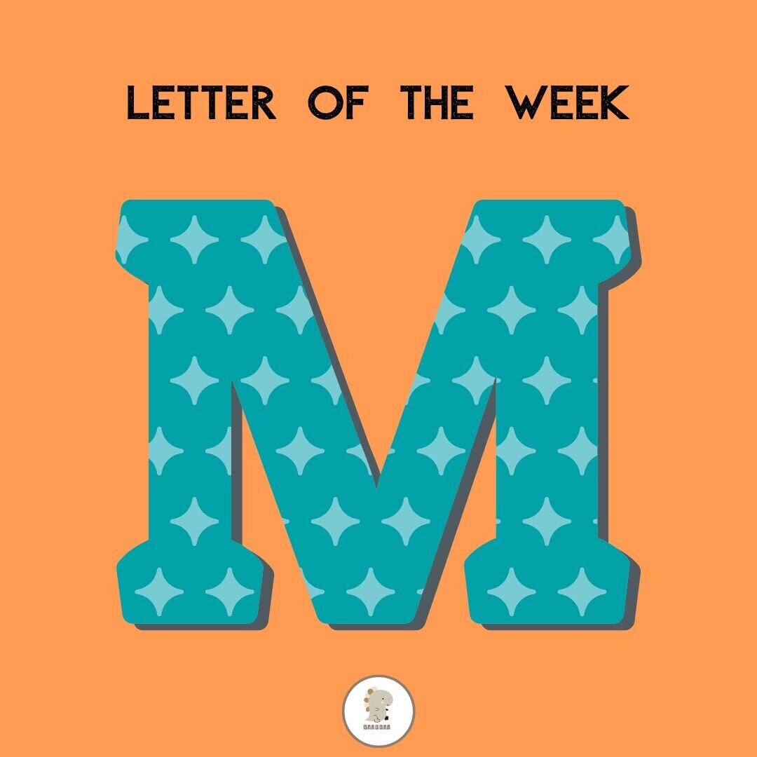 Alphabet Worksheets | Mm Letter of the Week | Learning Pages for Kids ...