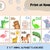 Alphabet Worksheets Mm Letter of the Week Learning Pages for Kids - Etsy