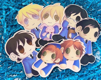 Ouran High School Host Club Sticker Sheet - Etsy