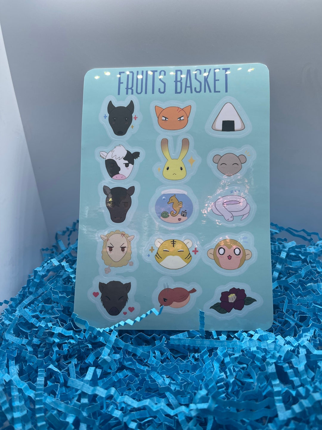 Fruits Basket Sticker Sheet - Etsy