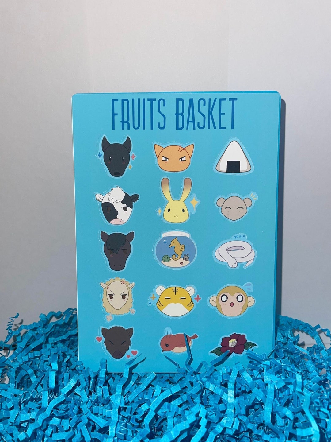 Fruits Basket Sticker Sheet - Etsy