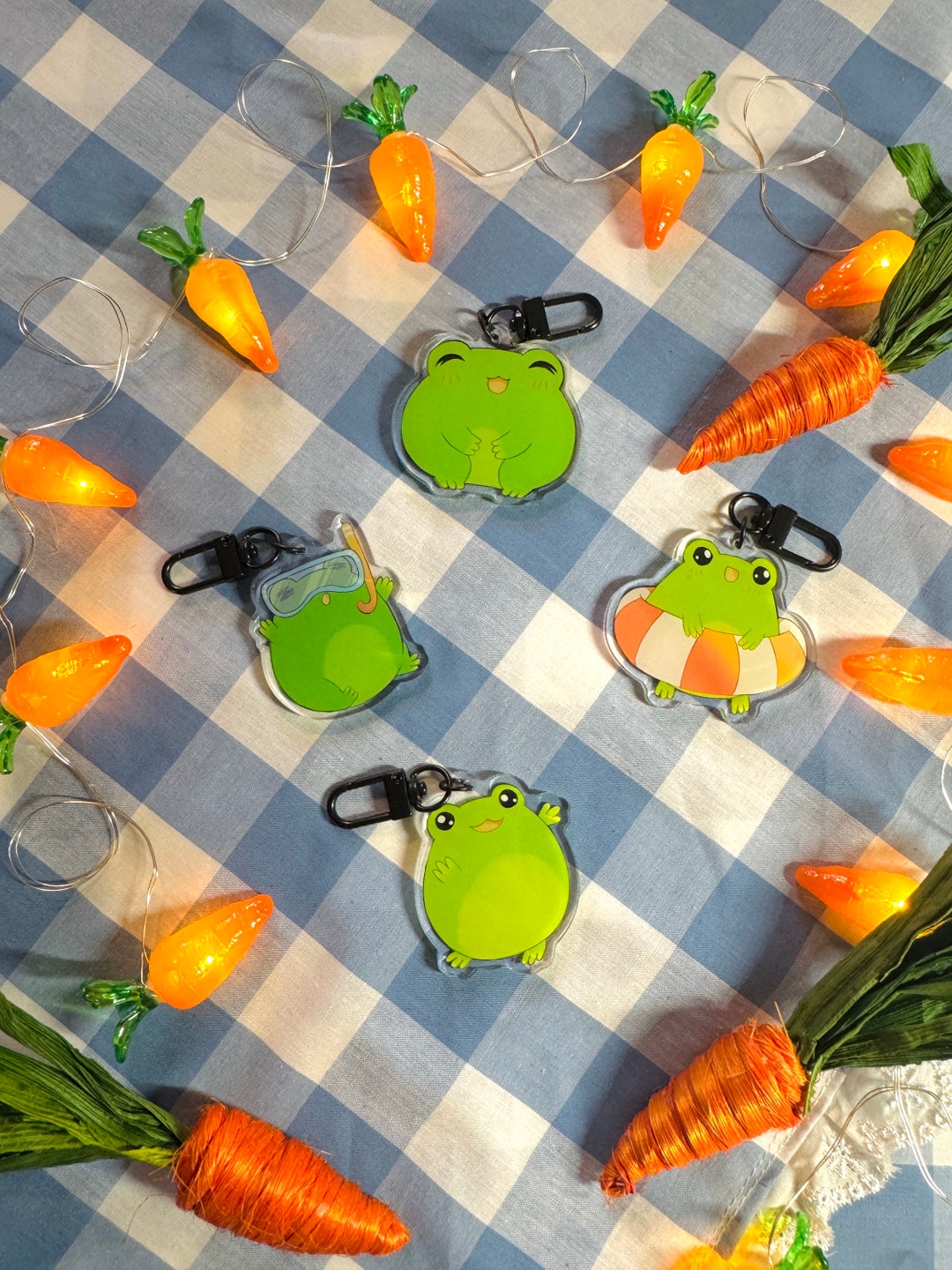 Frog - Keychains - Etsy
