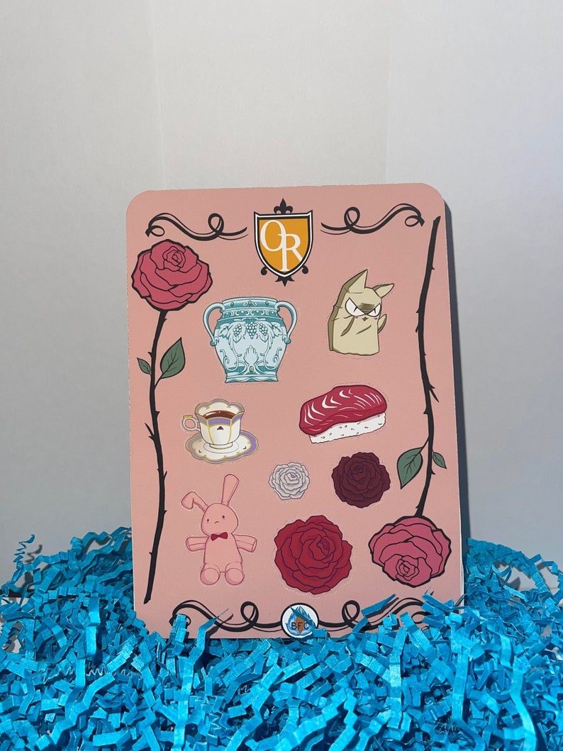 Ouran High School Host Club Sticker Sheet - Etsy