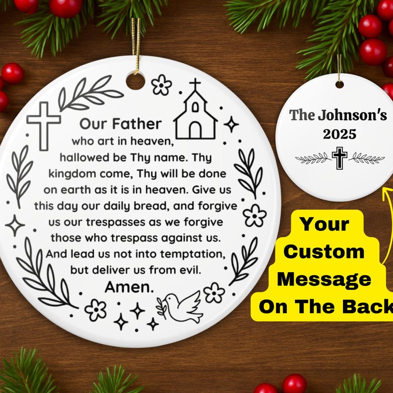 The Lords Prayer Ceramic - Etsy