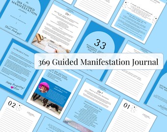 369 Manifestation Method Printable Pdf Manifesting Journal ...