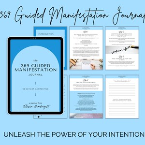 369 Manifestation Method Printable Pdf | Manifesting Journal ...