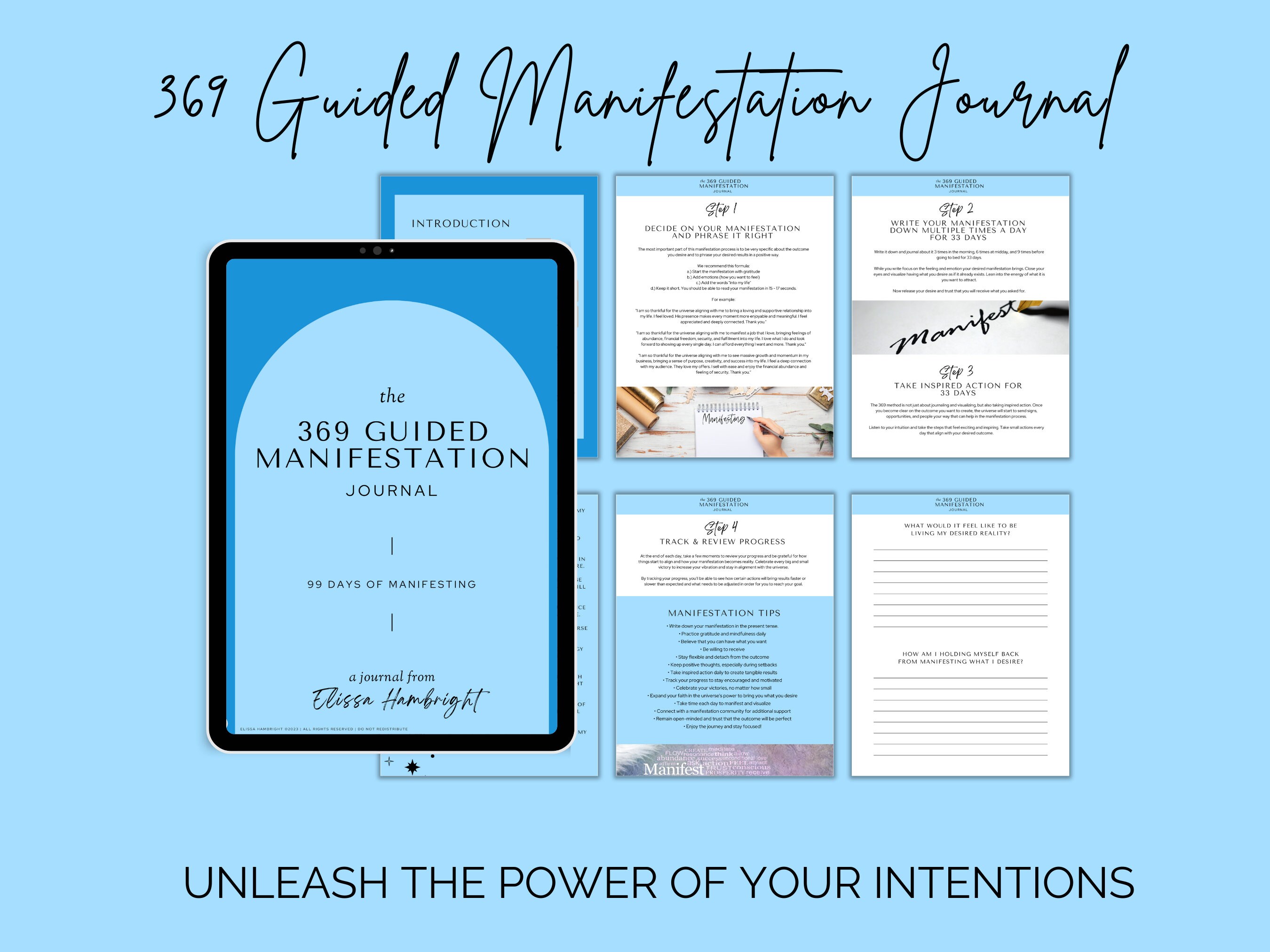 369 Manifestation Method Printable Pdf | Manifesting Journal ...