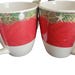Vintage Oneida Christmas Palm Tree Cups Mugs Sand Dollars Starfish Set ...