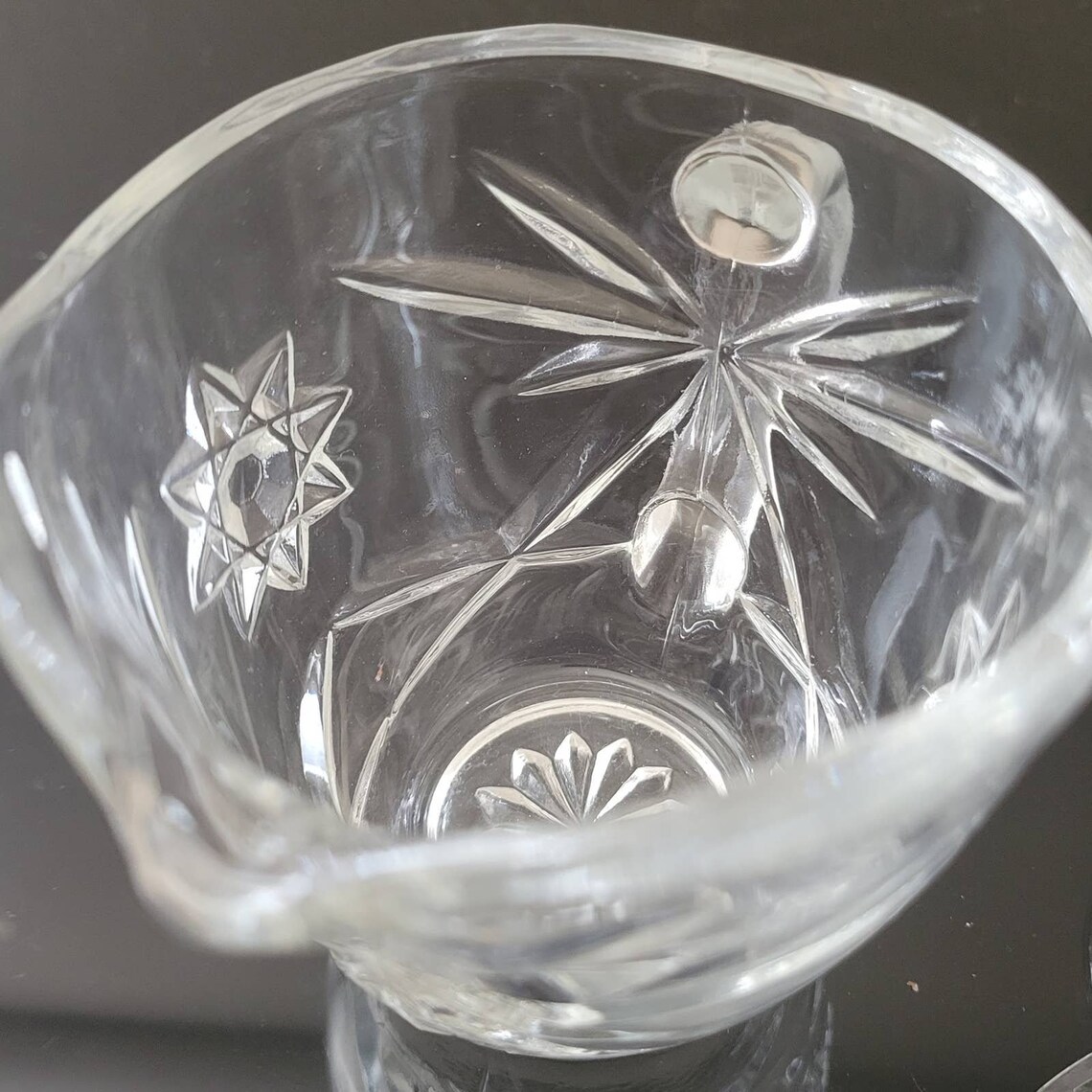 Vintage Anchor Hocking Star of David Sugar and Creamer Set - Retro ...